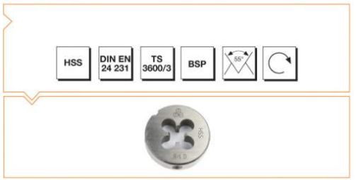 HSS DIN EN 24 231 Whitworth Boru Vidalı Pafta Lokması